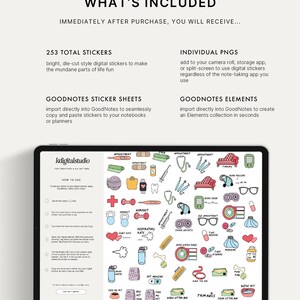 Life in Stickers Digital Bundle || 1st Edition || Digital Stickers for ...