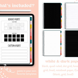 Digital Subject Notebook Set 5 TOTAL NOTEBOOKS 5 7 8 | Etsy