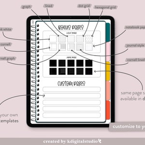 Digital Subject Notebook Set 5 TOTAL NOTEBOOKS 5, 7, 8, 10, 12 Subject ...