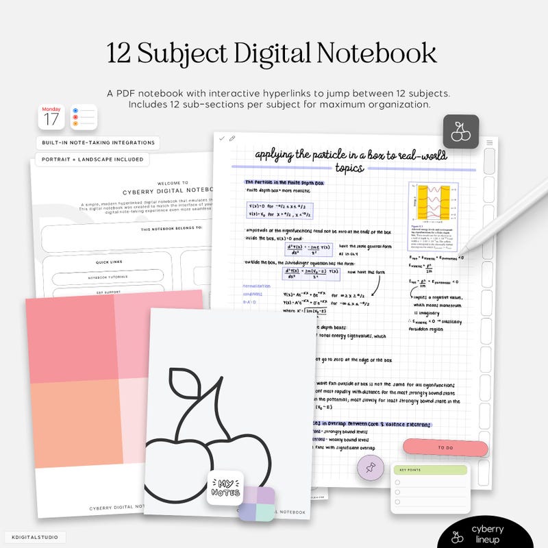 Cyber Digital Planner - Etsy