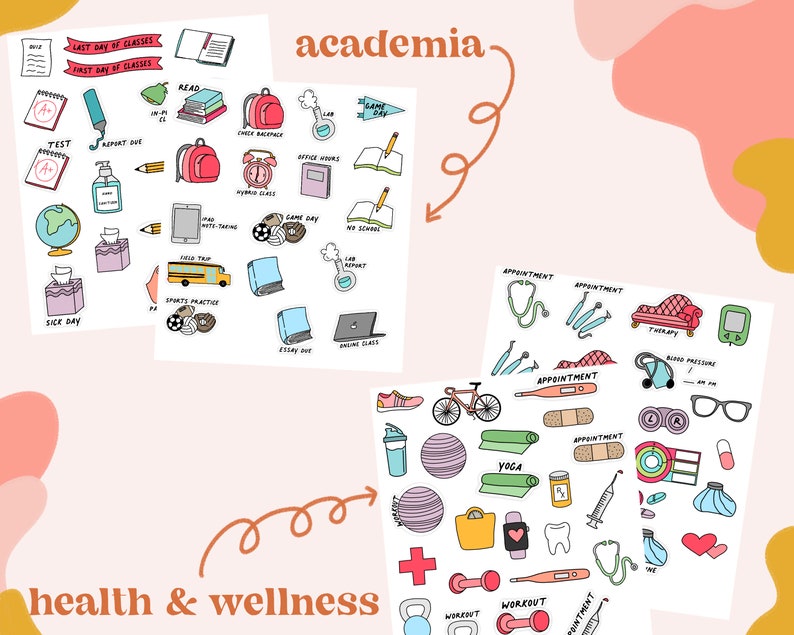 Life in Stickers Digital Bundle 1st Edition Digital | Etsy