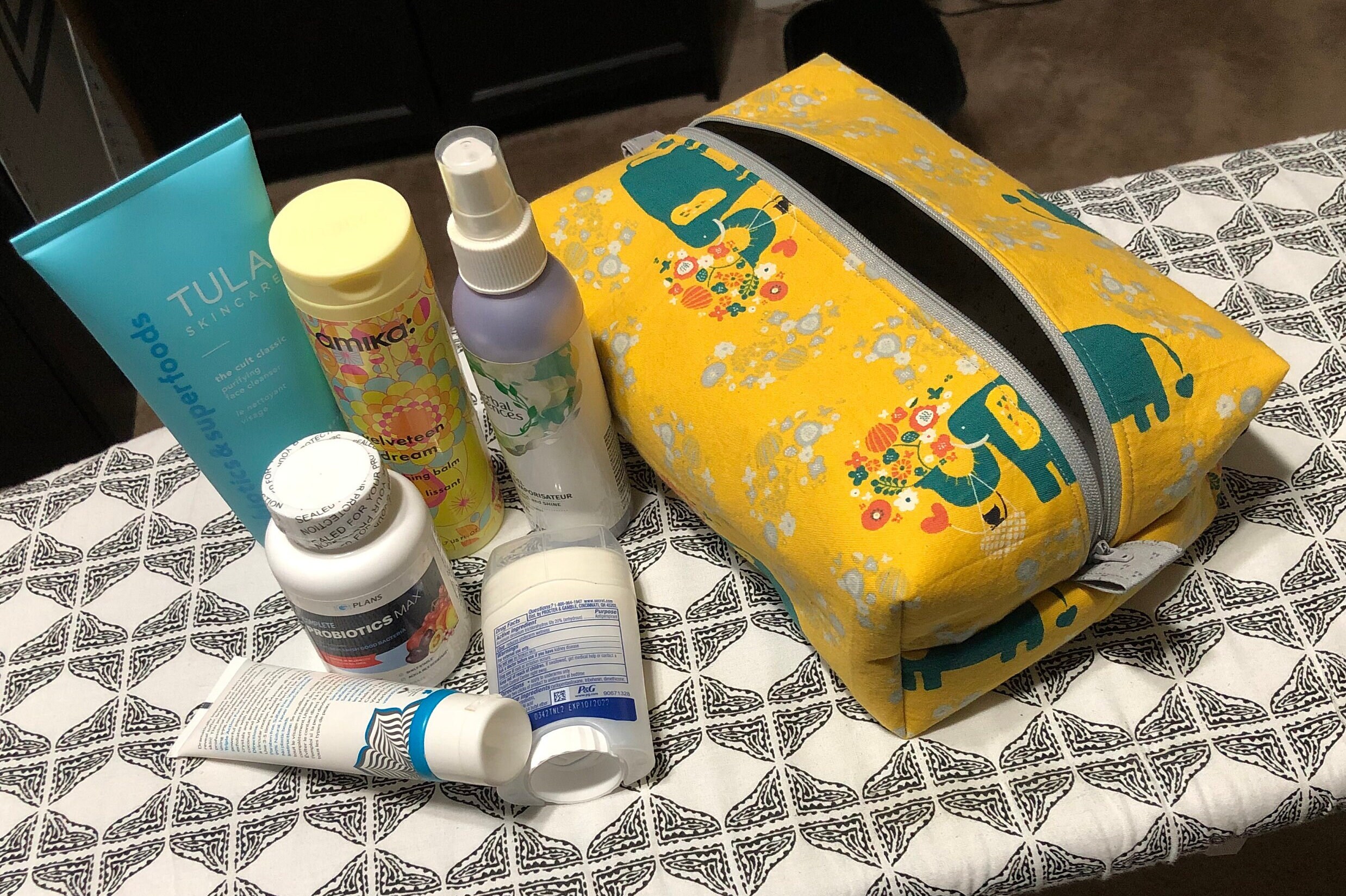 Elephant Zipper Box Pouch - Etsy