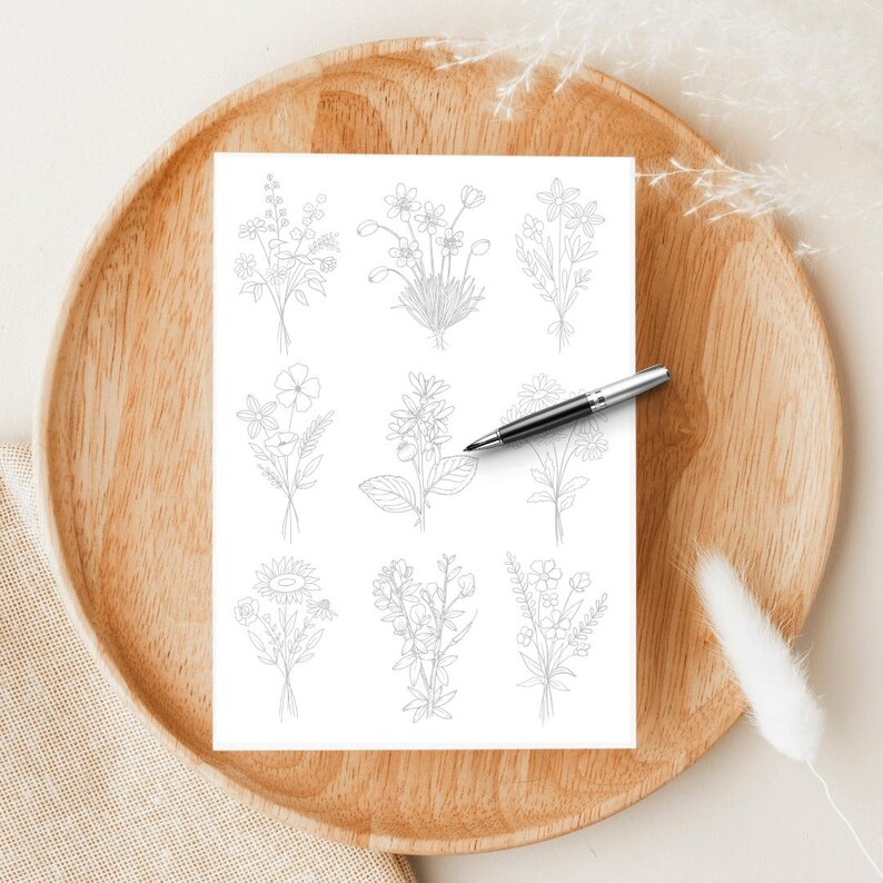 Calming Tracing Sheets I Relaxing I Grounding I Self Soothing Activity ...