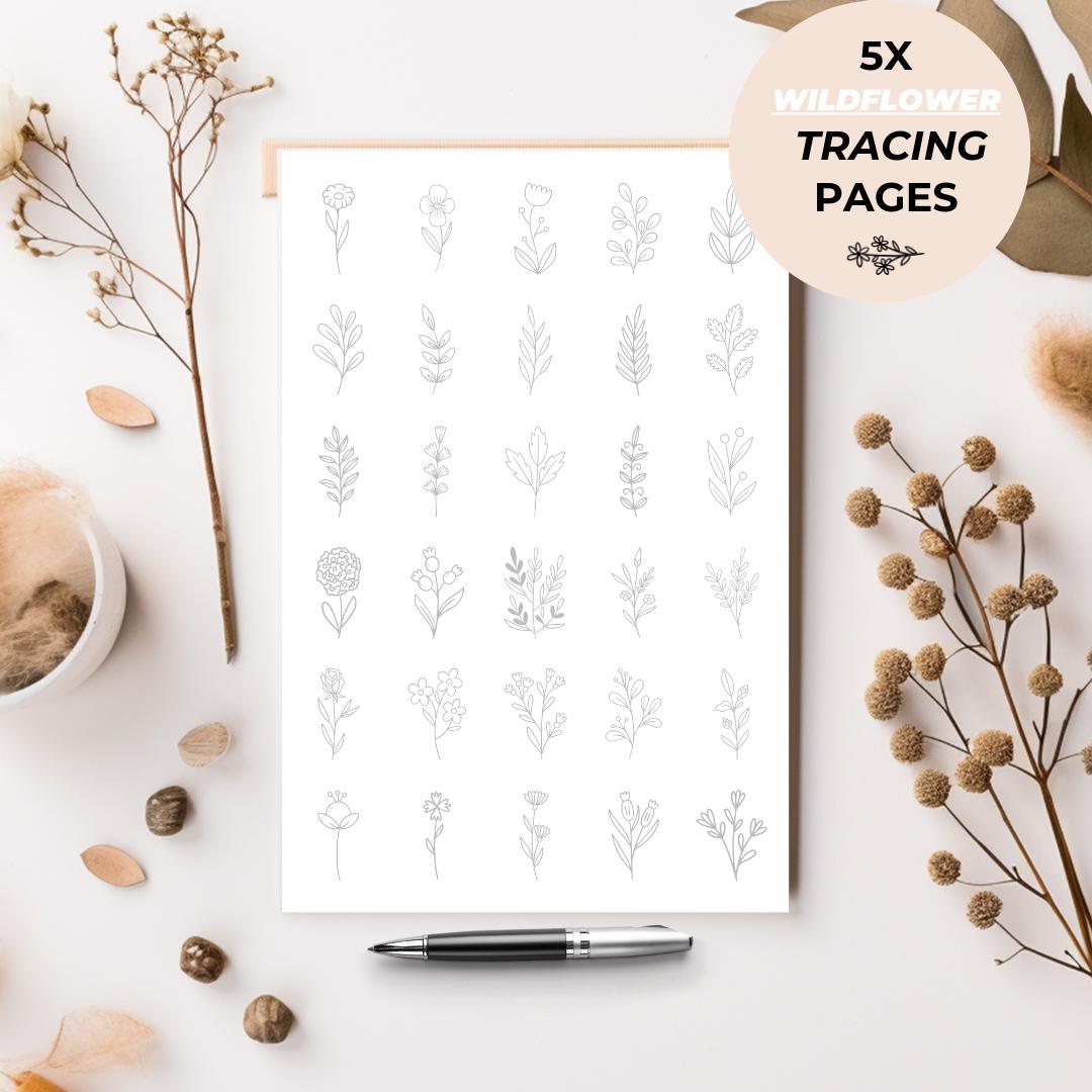 Calming Tracing Sheets I Relaxing I Grounding I Self Soothing Activity ...