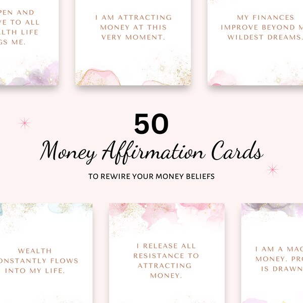 Money Affirmation - Etsy