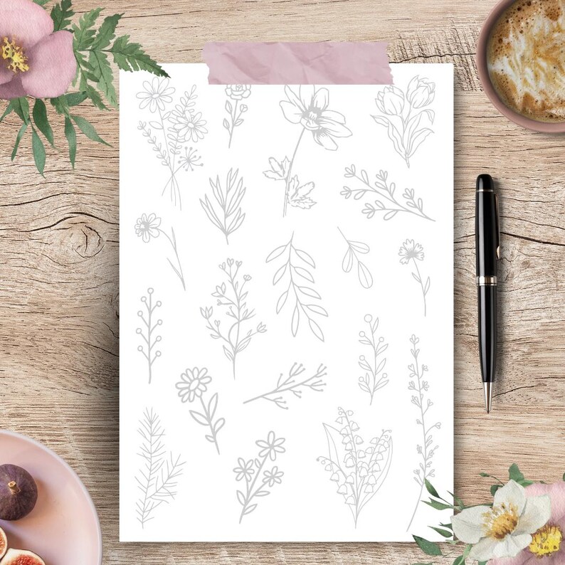 Calming Tracing Sheets I Relaxing I Grounding I Self- Soothing Activity ...