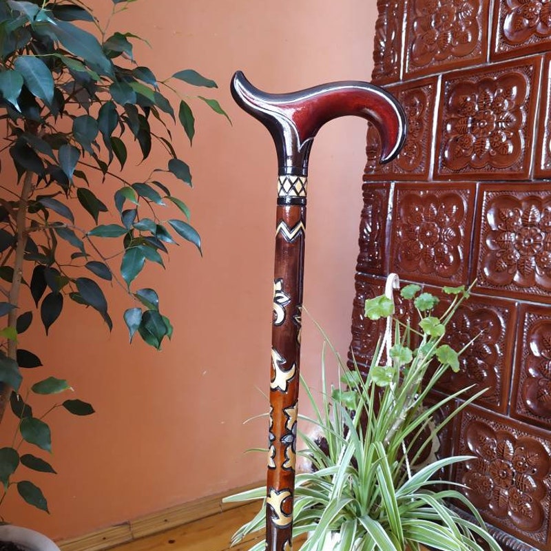 Hand Carved Cane - Etsy