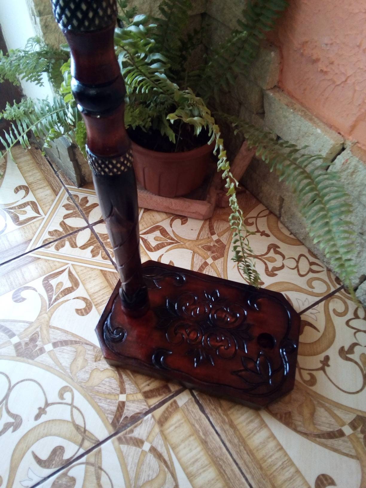 Walking Cane Stand Walking Cane Holder Handmade Beatiful Stand | Etsy