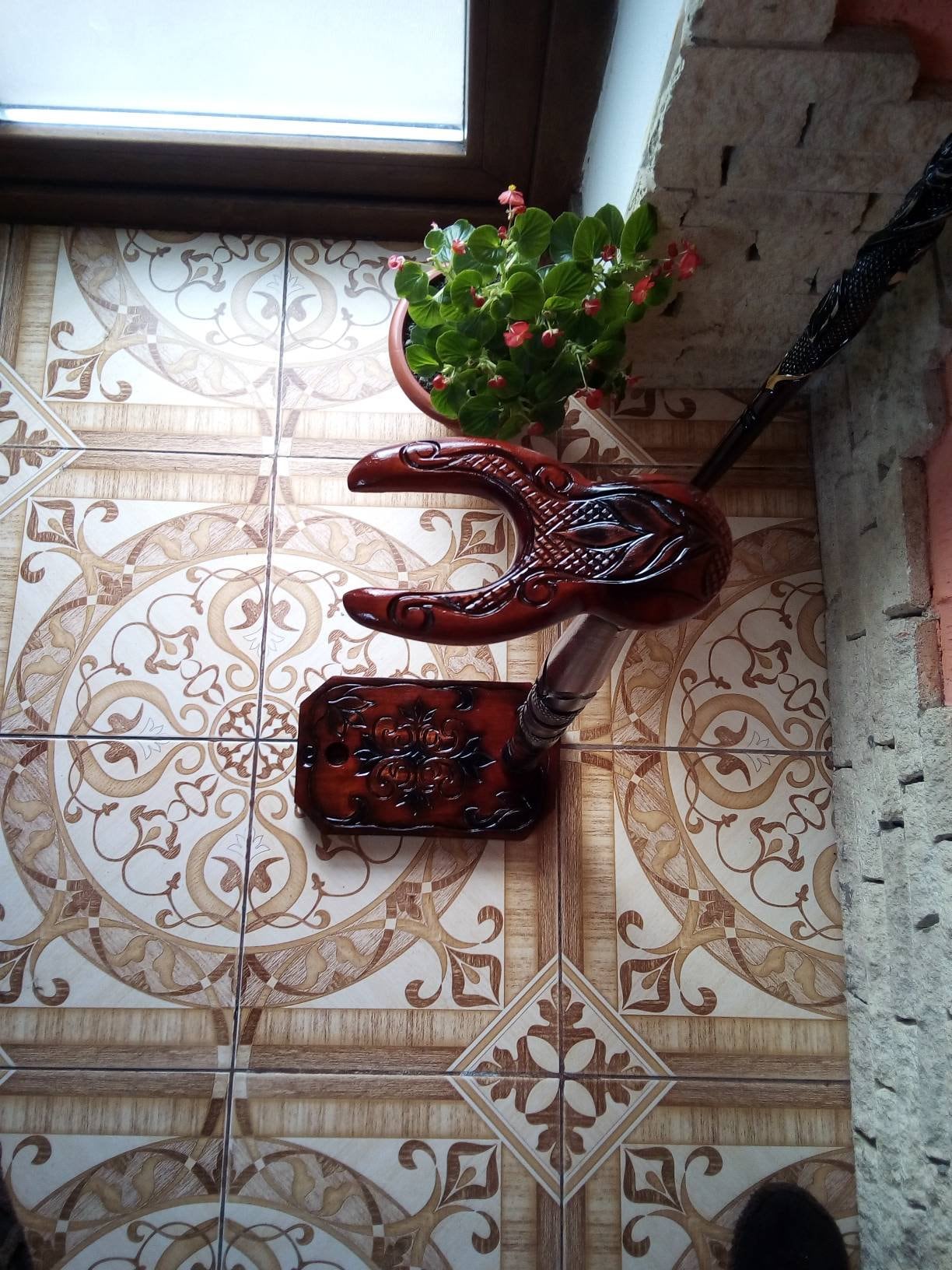 Walking Cane Stand Walking Cane Holder Handmade Beatiful Stand | Etsy