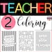 Funny Teacher Coloring Pages - Relaxing and Stress Relieving, Adults ...