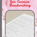 A 100-positive Affirmations for Women Cursive Handwriting Workbook ...