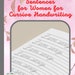 A 100-positive Affirmations for Women Cursive Handwriting Workbook ...