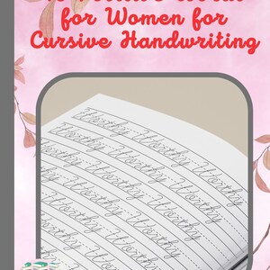 A 100-positive Affirmations for Women Cursive Handwriting Workbook ...
