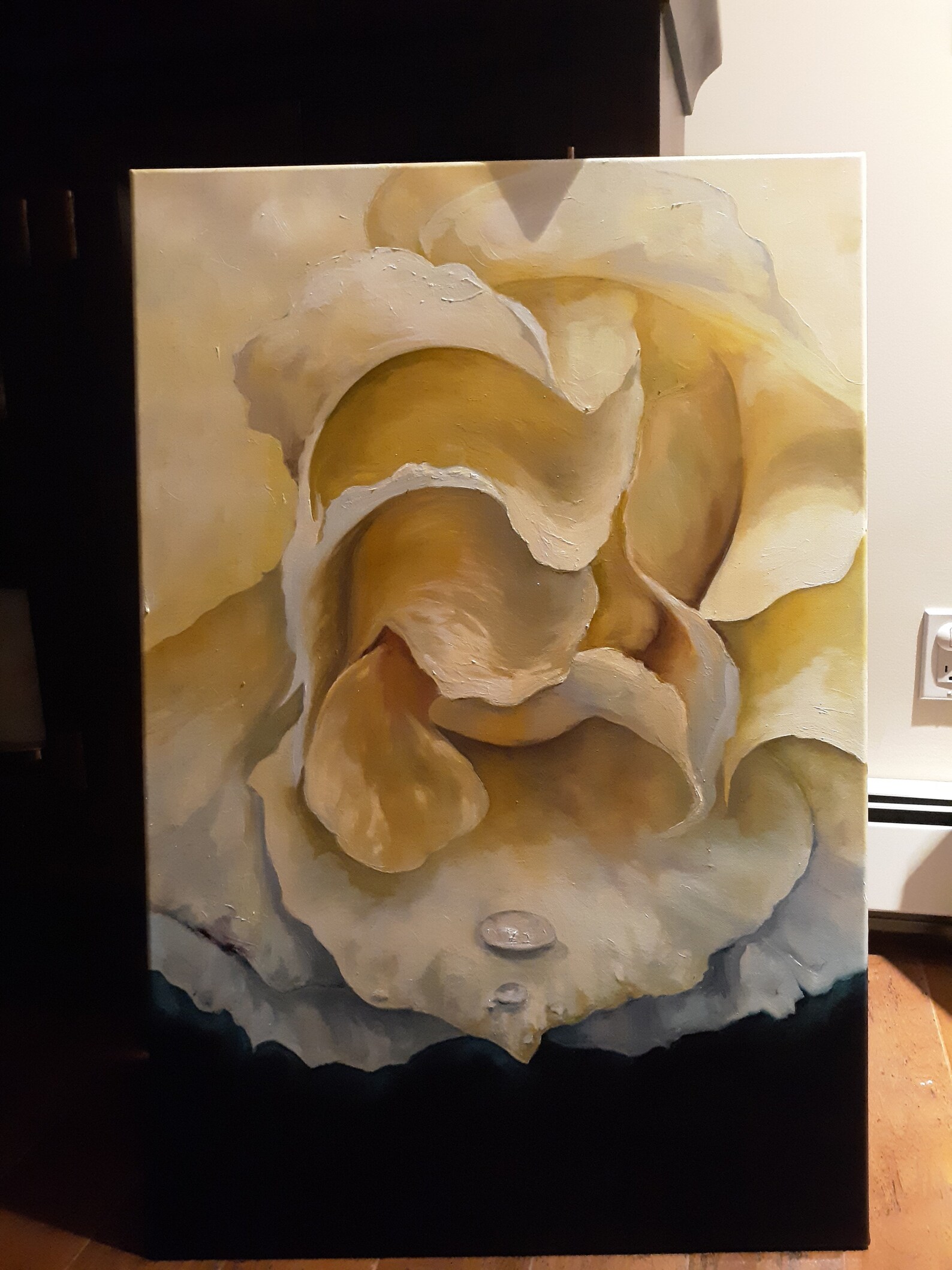 Yellow Rose Rose Painting Painting of Rose Original Oil - Etsy