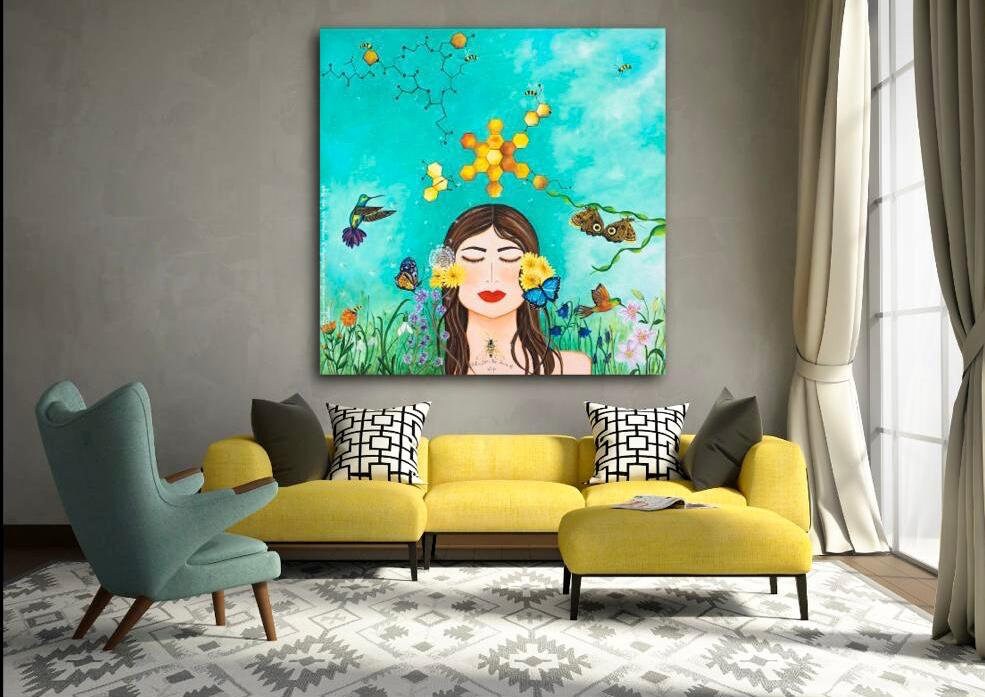 Spiritual Muse "pollination the Dance of Life" | Spiritual Art ...