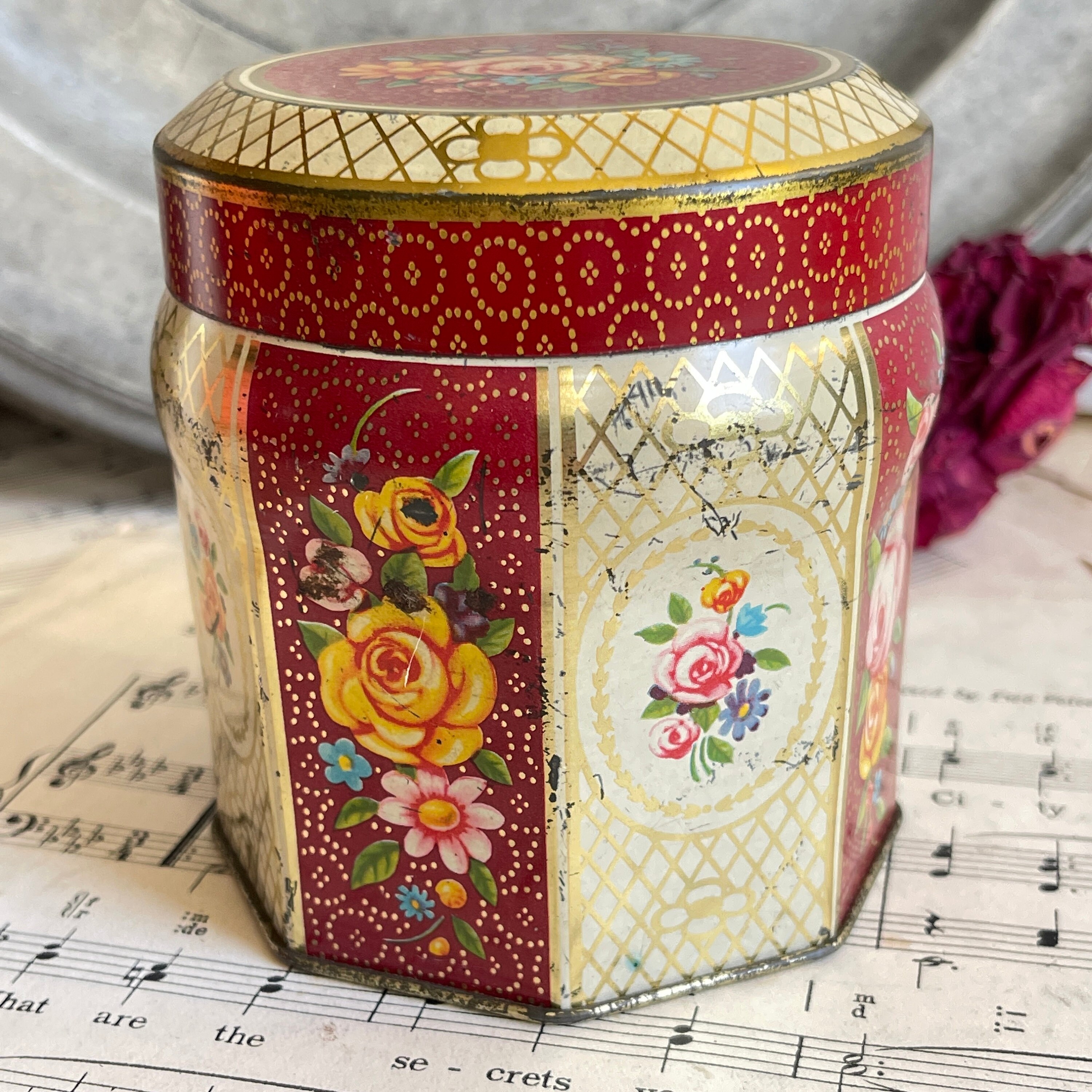 Vintage Scribbans Kemp Tin. Mid Century Tin. the Metal Tin - Etsy UK