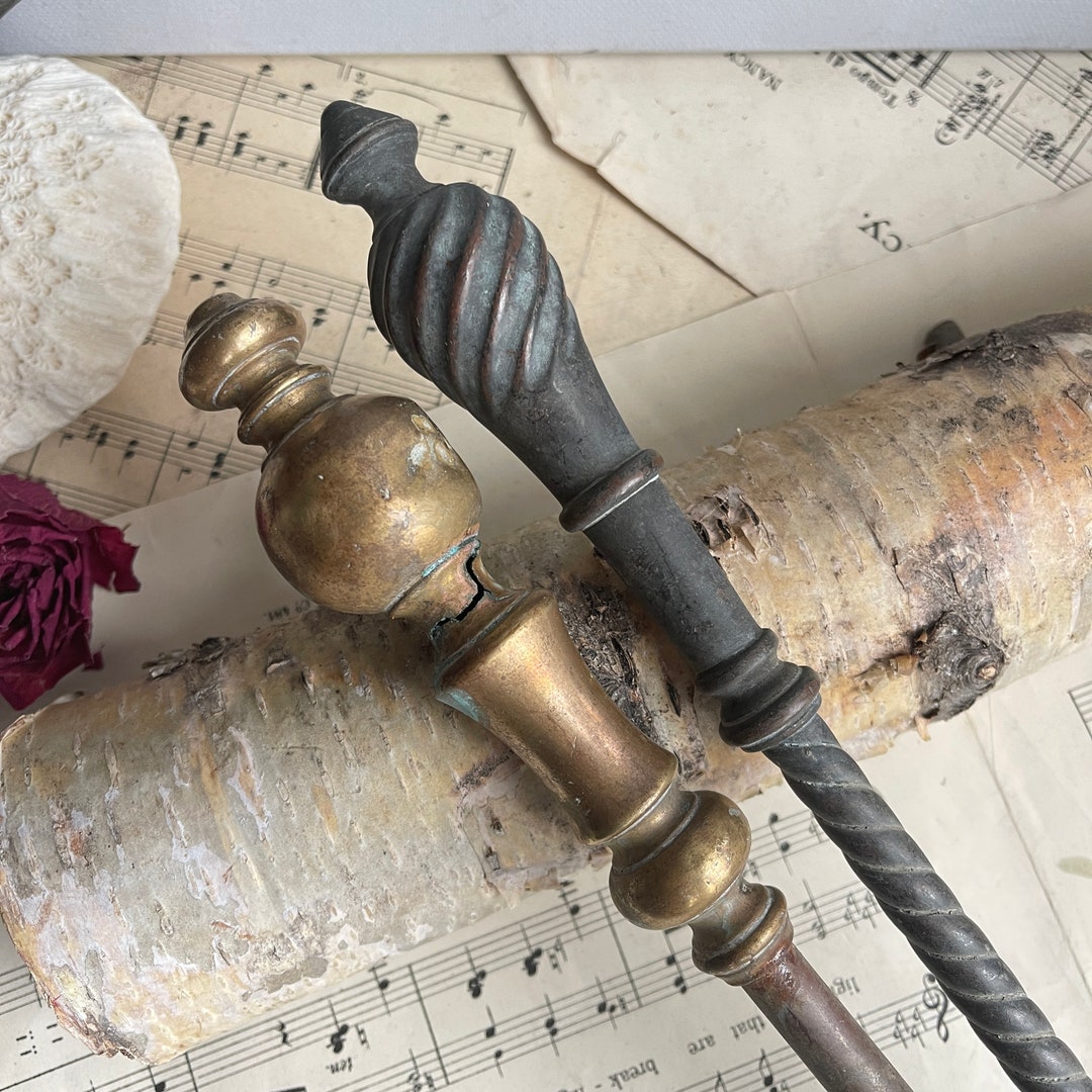 Vintage Fireside Poker, Antique Poker, Hearth Tool Poker, Fire ...