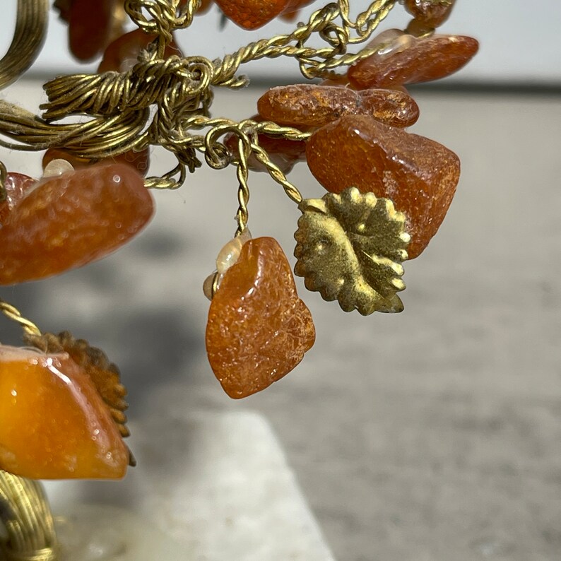 Vintage Baltic Amber Tree. Tree of Prosperity. Desk Decor. - Etsy