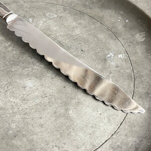 Vintage Dorchester Stainless Cake Cutter, Silver Plated Handle ...