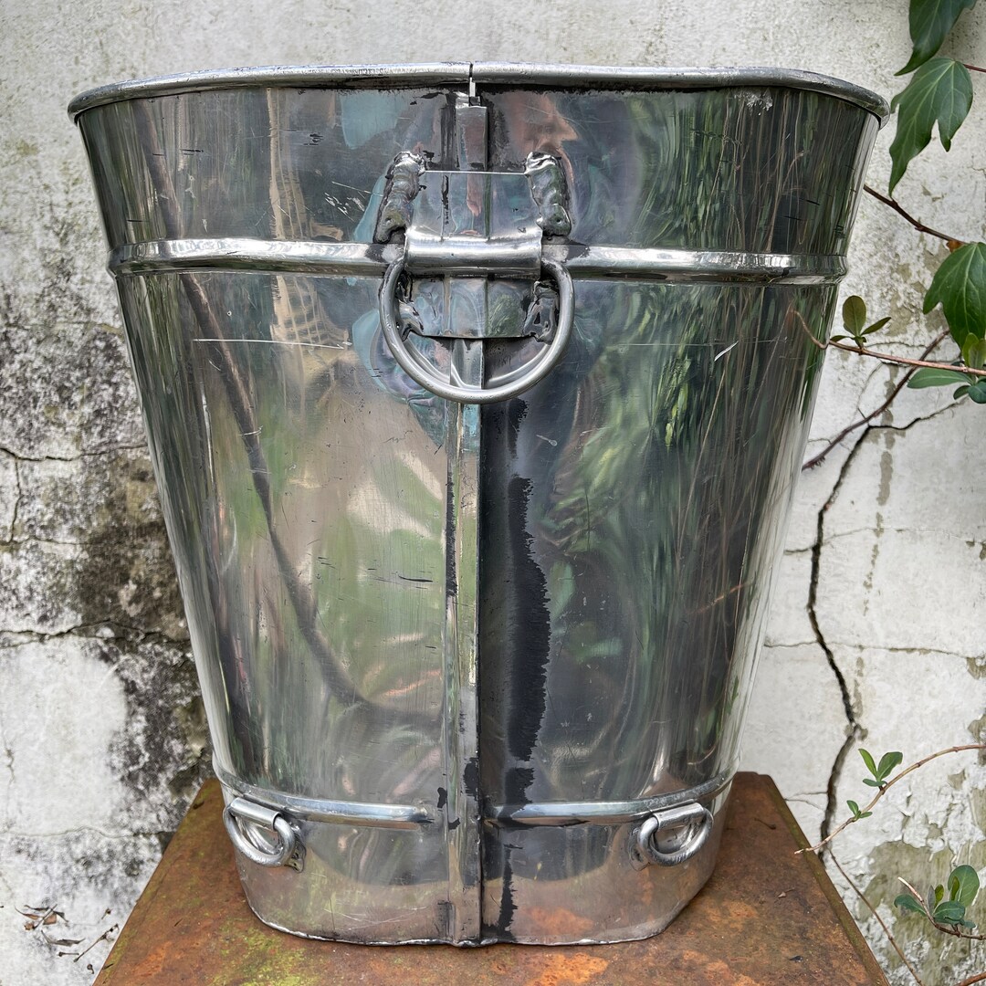 Vintage Aluminium Grape Pickers Bucket. Grape Hod. Basket - Etsy