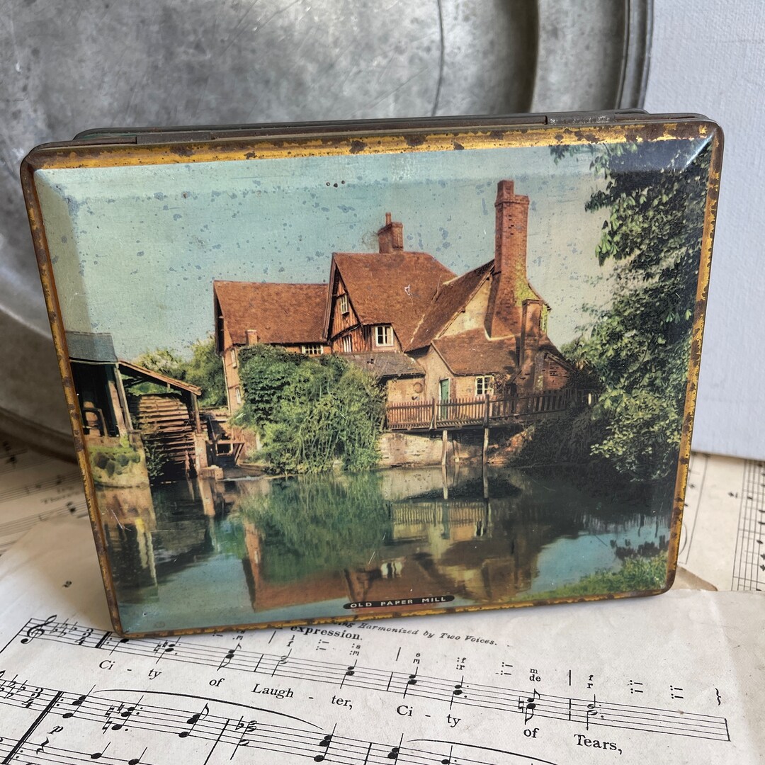 Vintage English Candy Tin. Edward Sharp Toffee Box. Vintage - Etsy
