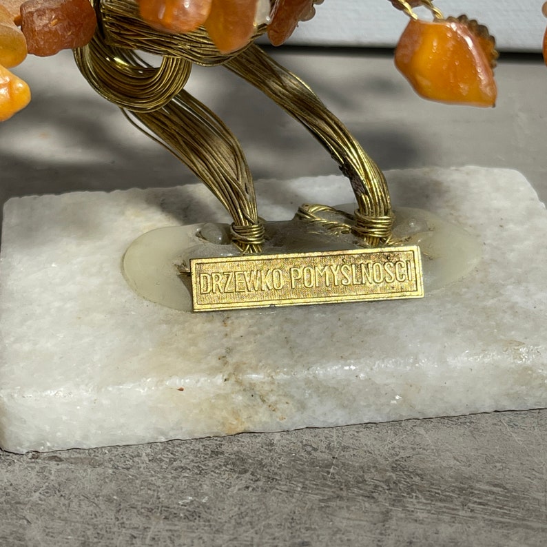 Vintage Baltic Amber Tree. Tree of Prosperity. Desk Decor. - Etsy