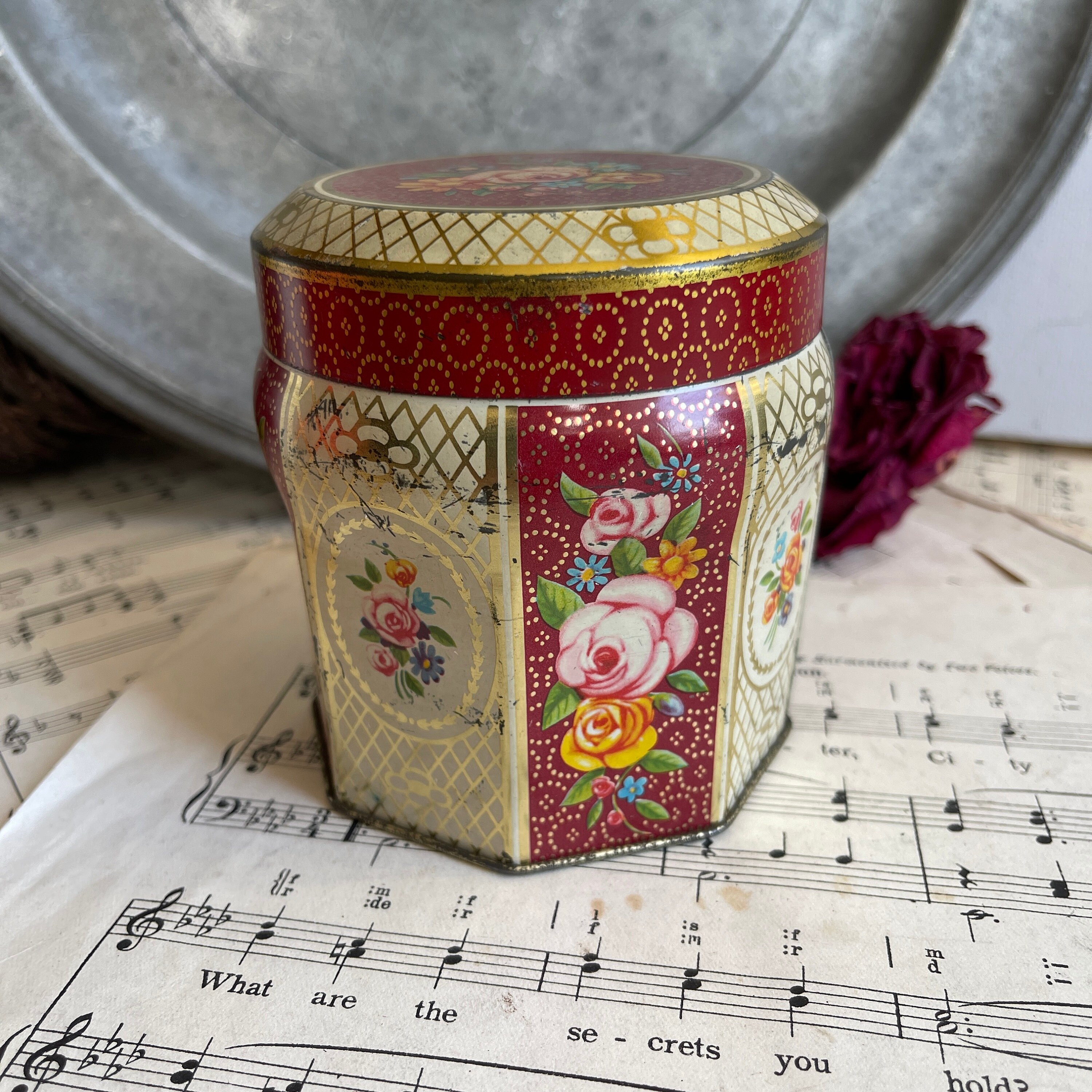 Vintage Scribbans Kemp Tin. Mid Century Tin. the Metal Tin - Etsy UK