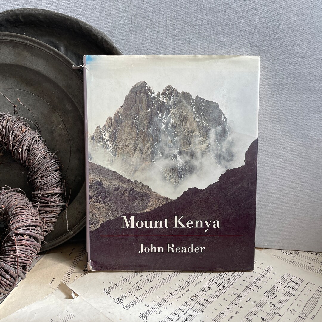 Vintage Book Mount Kenya by John Reader - Etsy UK