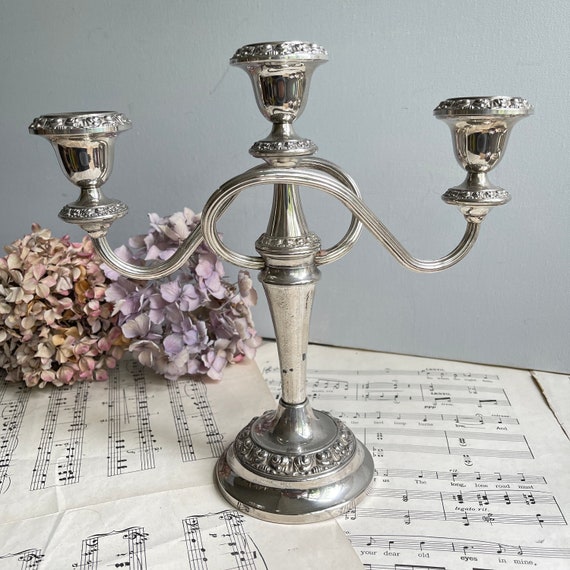 Home & Living Candles & Holders 3 Candlesticks Holder 3 Arms Wooden ...
