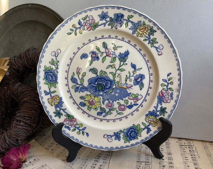 Vintage Mason's Dinner Plate. Regency. Number 621349 - Etsy