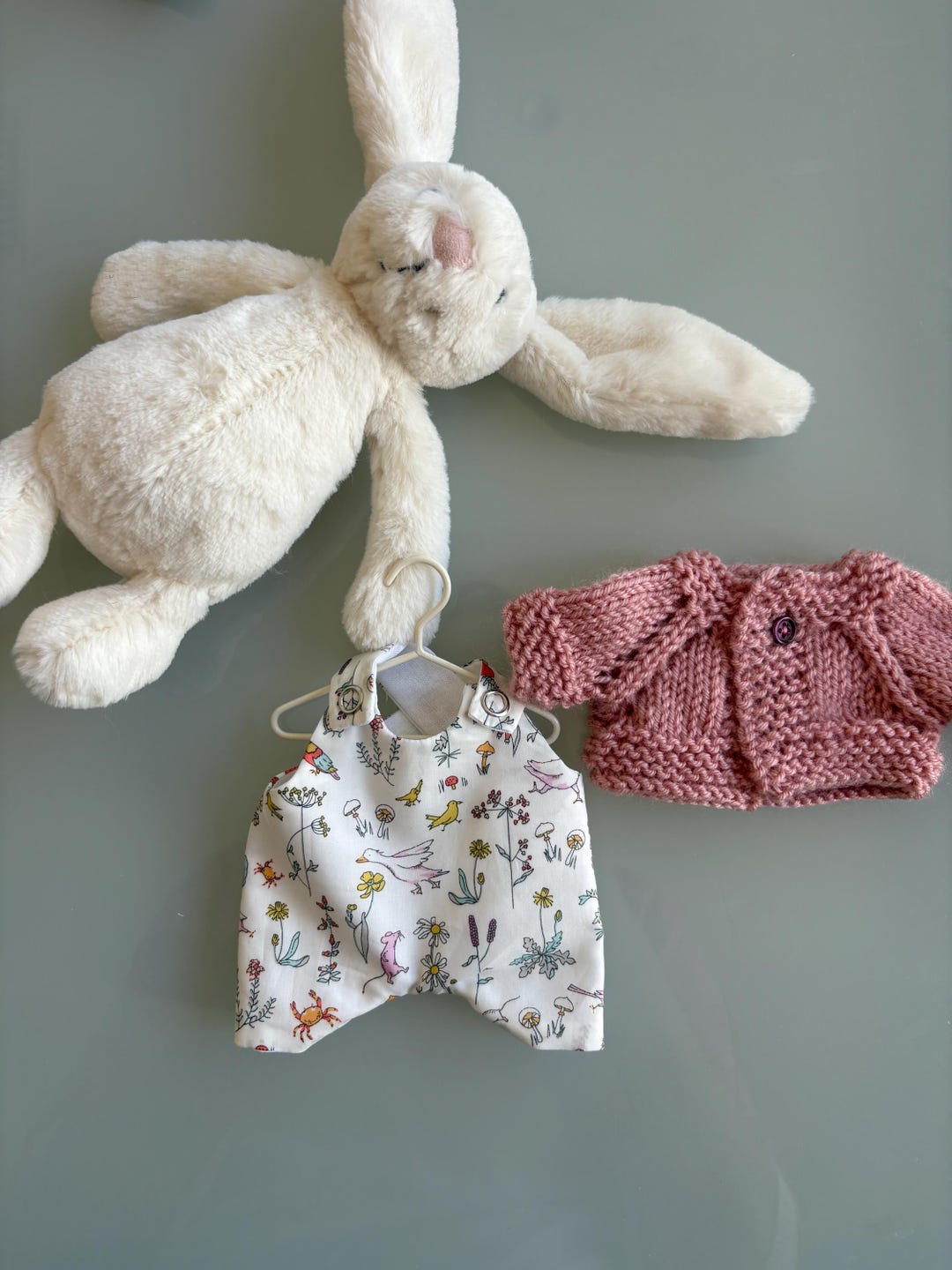 Bunny Romper: Fits 20cm Plush Rabbit Liberty London, Romper and ...