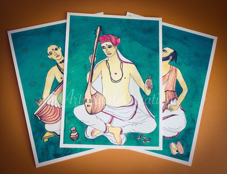 Carnatic Trinity - Etsy