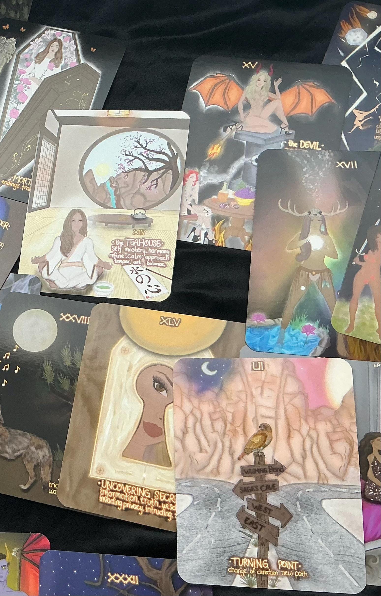 Oracle Deck MYSTIC PATH. Principles of the Universe. - Etsy