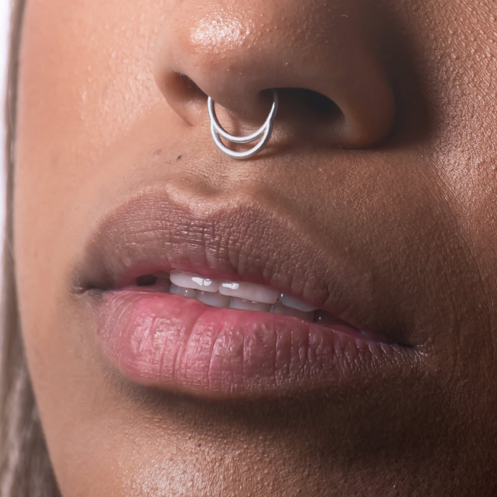 Fake Septum Ring Fake Septum Nose Ring Faux Septum Ring - Etsy