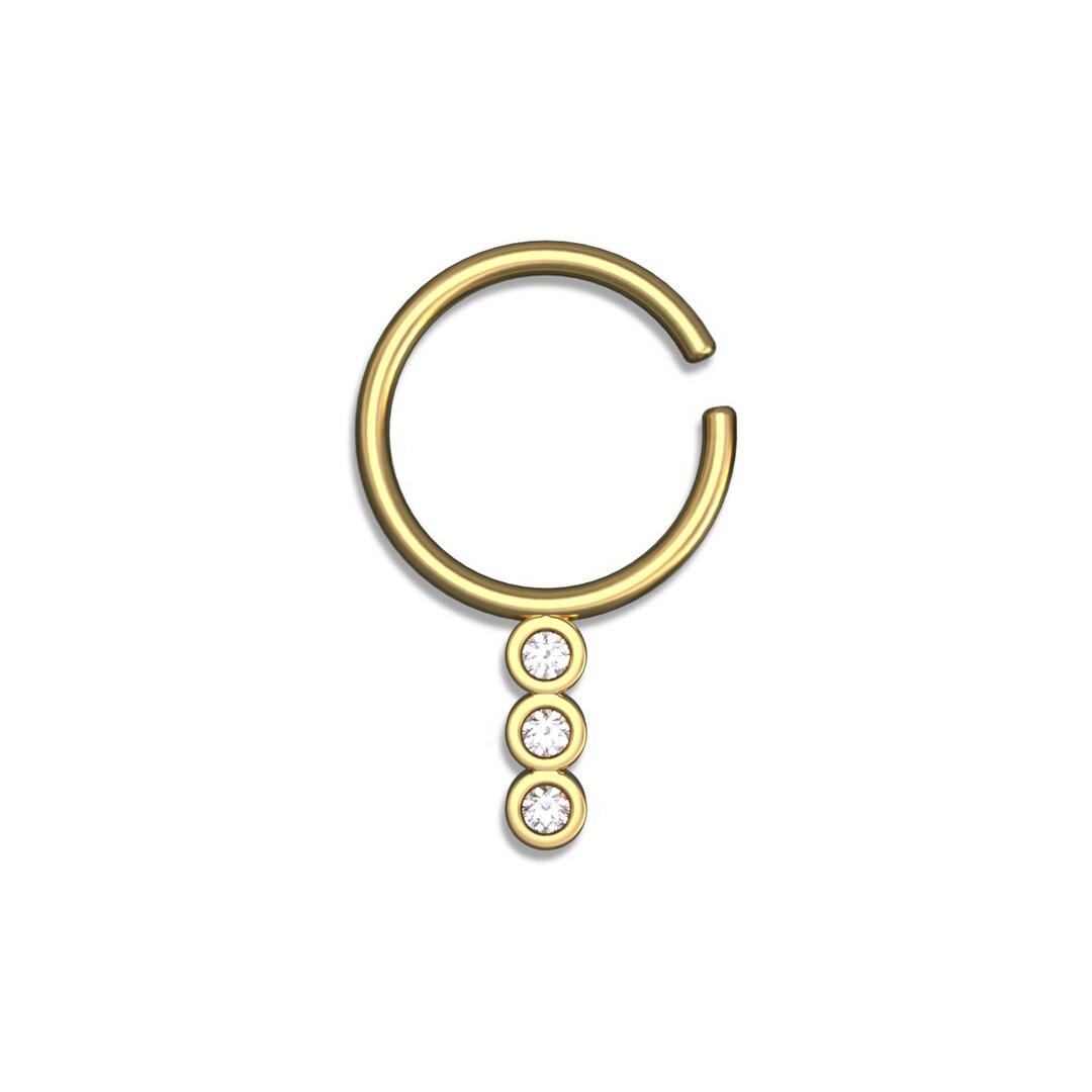 Septum Piercing, Unique Septum Rings, Silver Septum Rings, Cool Septum ...