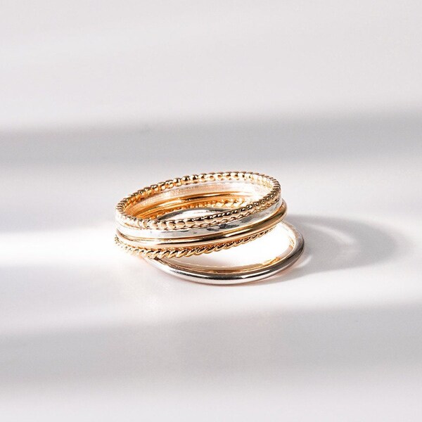 Stacking Ring Set - Etsy