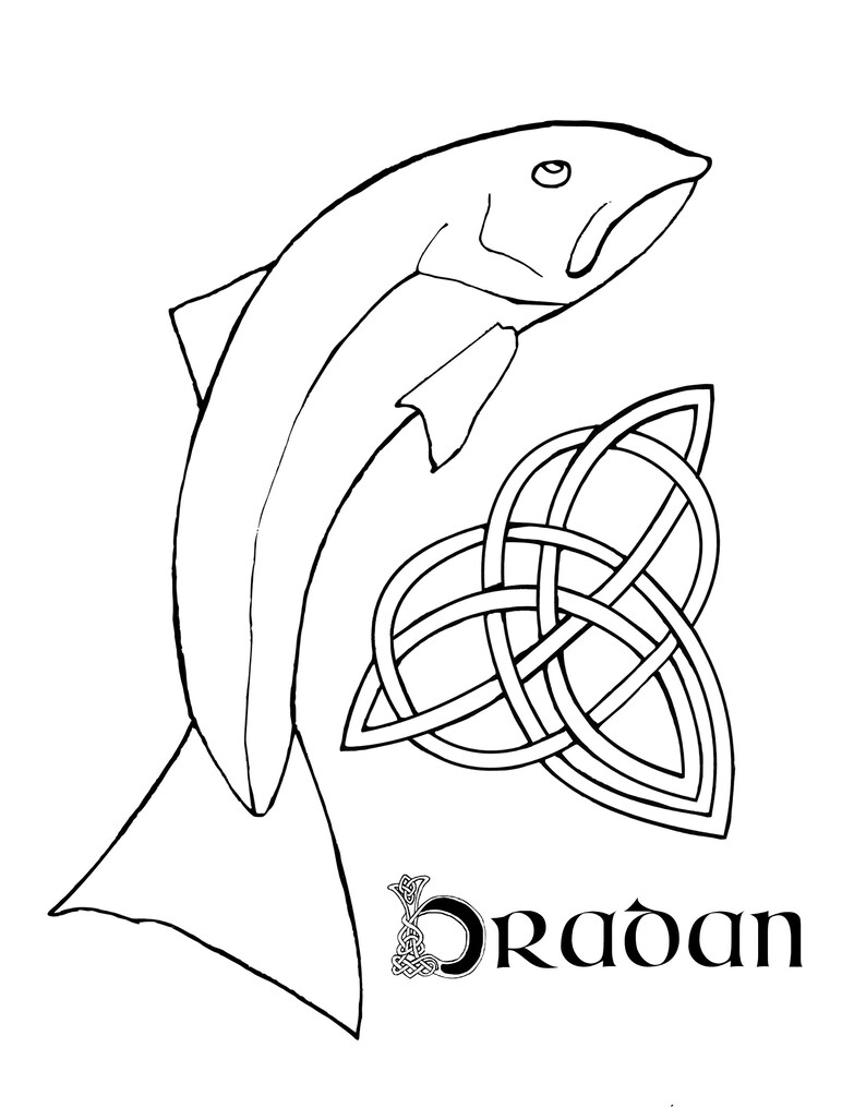 Printable Celtic Animal Coloring Book – PDF Digital Download - Etsy