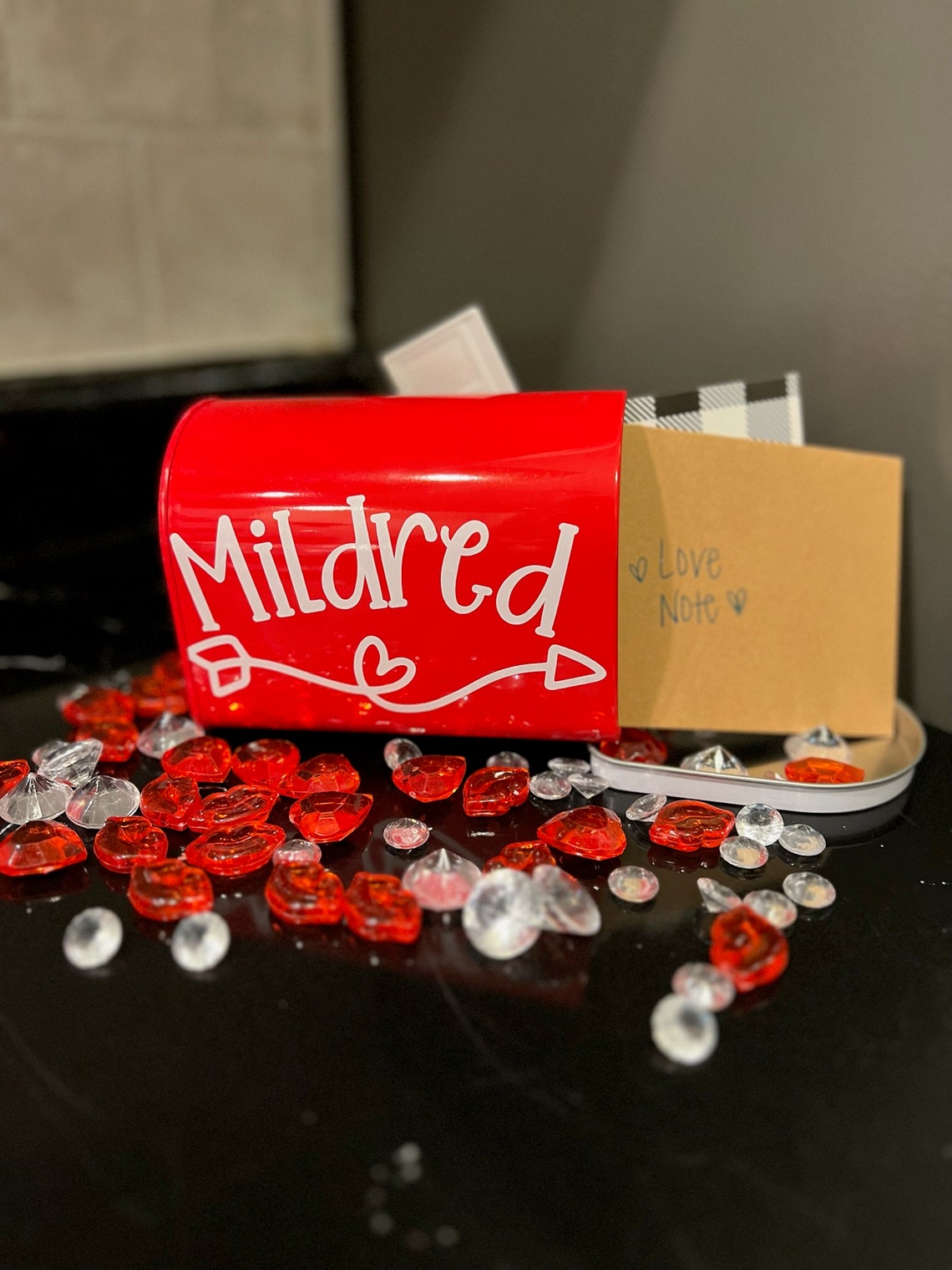 Miniature Mailbox | Valentine's Day Mailbox | Kid's Mailbox - Etsy