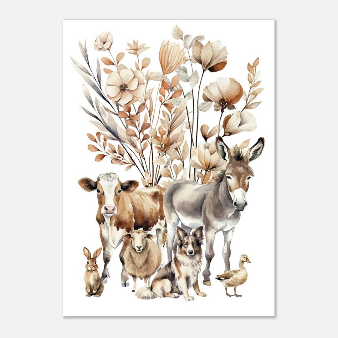 Poster farm Wall Decoration Premium Poster in Various Sizes - Etsy