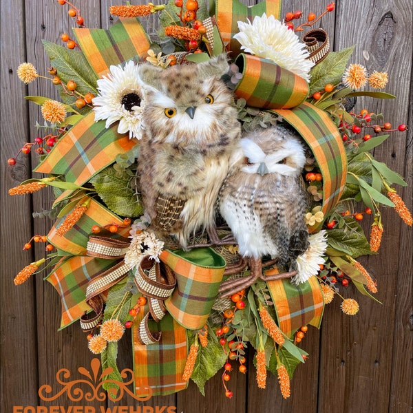 Autumn Owl - Etsy