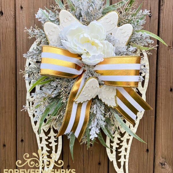 Angel Wing Wreaths - Etsy