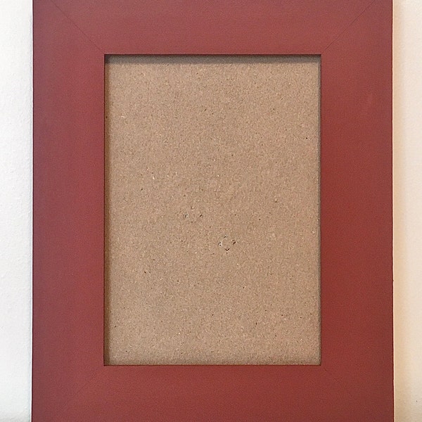 Red Wooden Frame - Etsy