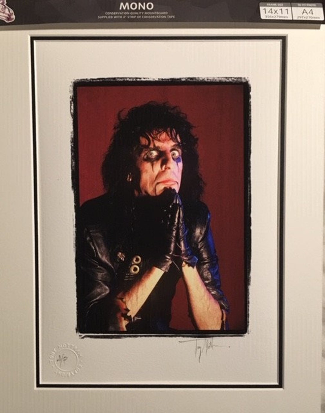 ALICE COOPER Portrait Photograph 1987 - Etsy