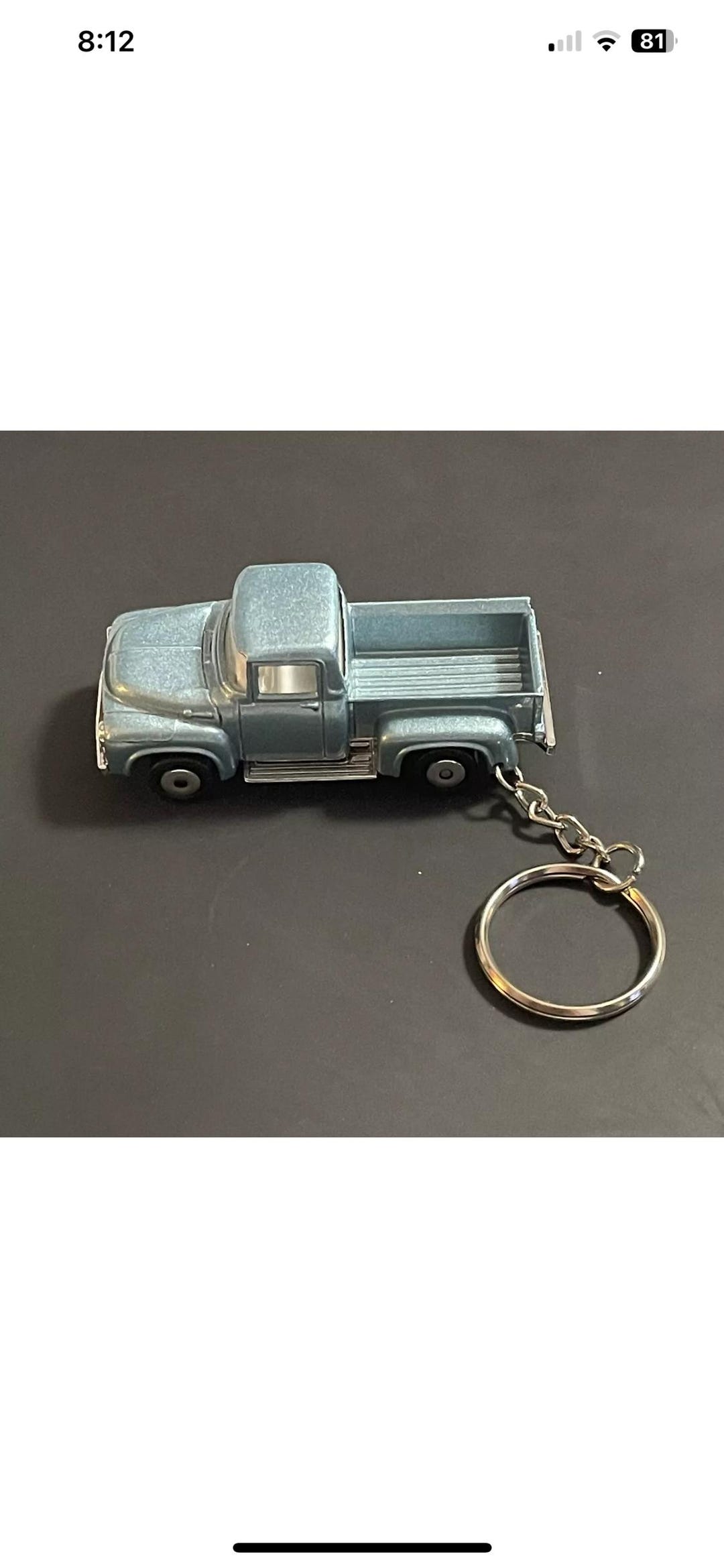 Mattel 1956 Light Blue Ford Pick-up Keychain - Etsy