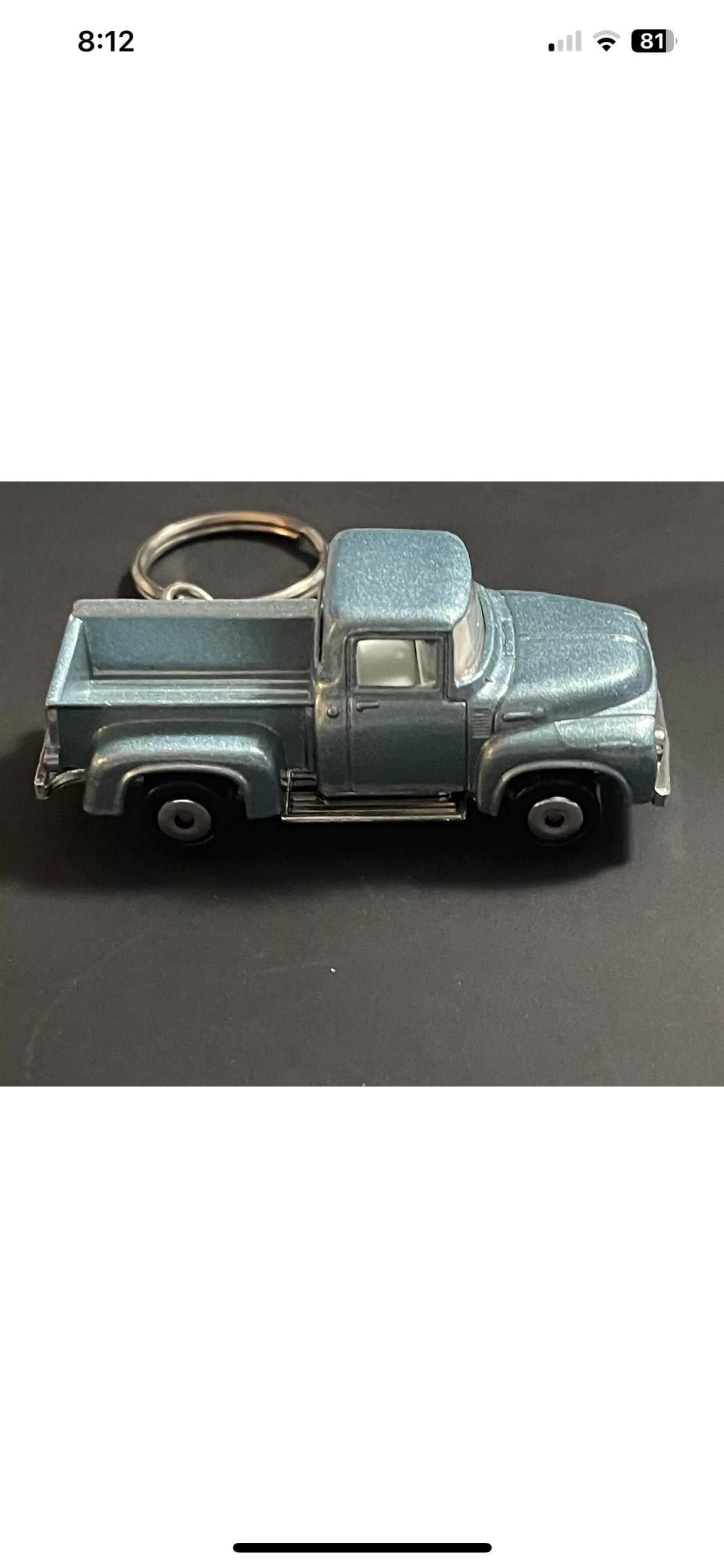 Mattel 1956 Light Blue Ford Pick-up Keychain - Etsy