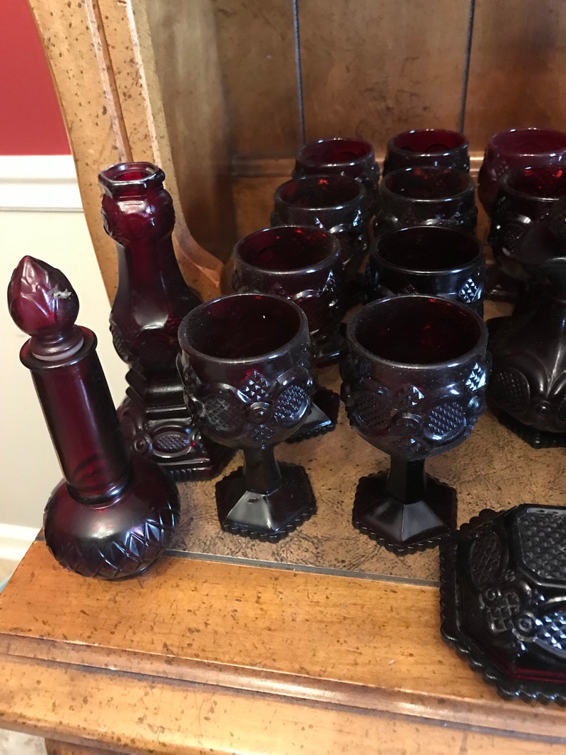 Avon Glassware - Etsy