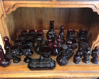 Avon Cape Cod Glassware - Etsy