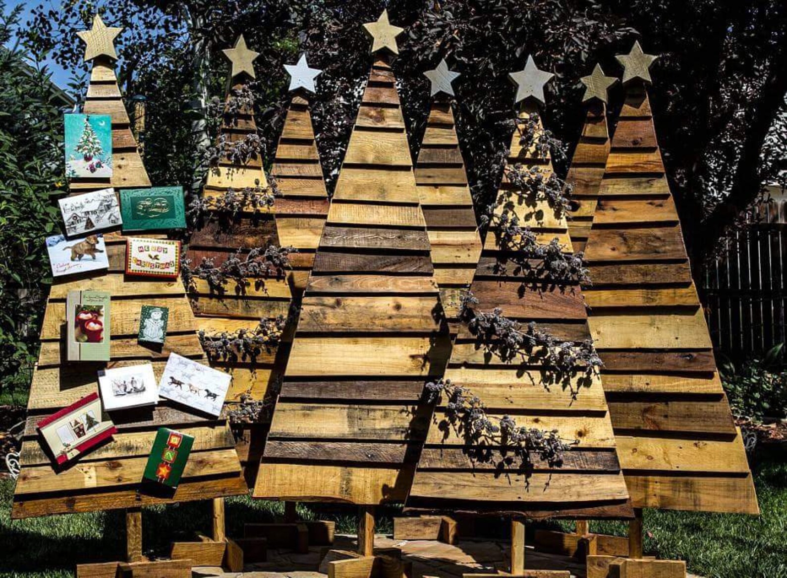 Reclaimed Wood Trees - Etsy