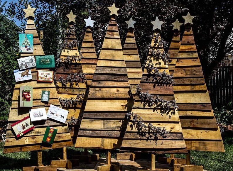 Reclaimed Wood Trees - Etsy