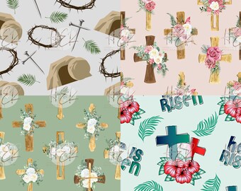 Easter Seamless Pattern. Digital Download Only. Png File - Etsy